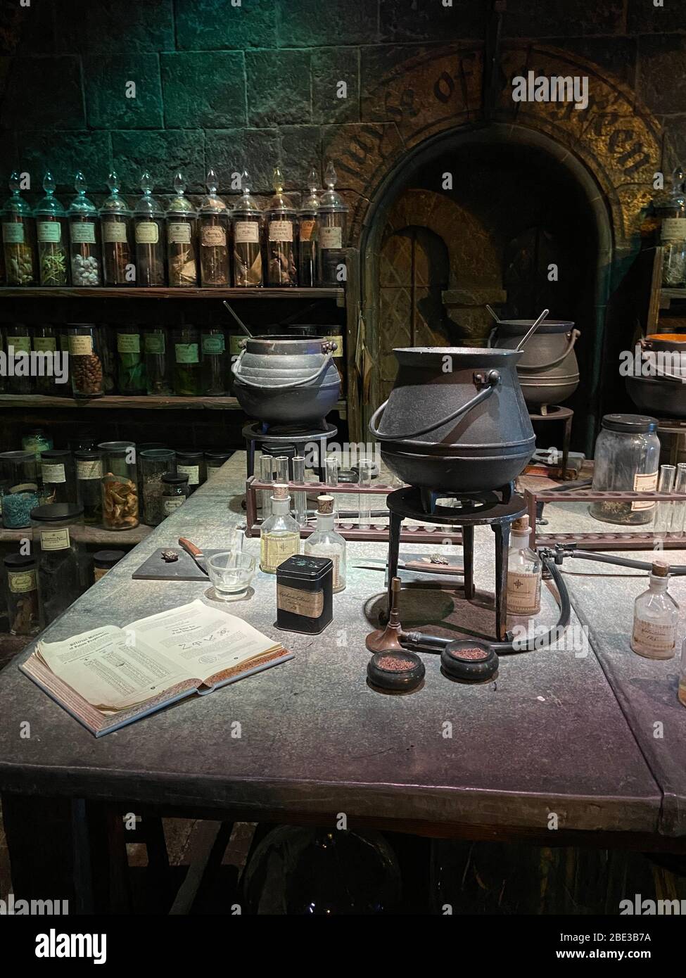 Potions Class - Harry Potter WB Studio Tour Stock Photo - Alamy Potions Class - Harry Potter WB Studio Tour Stock Photo - Alamy