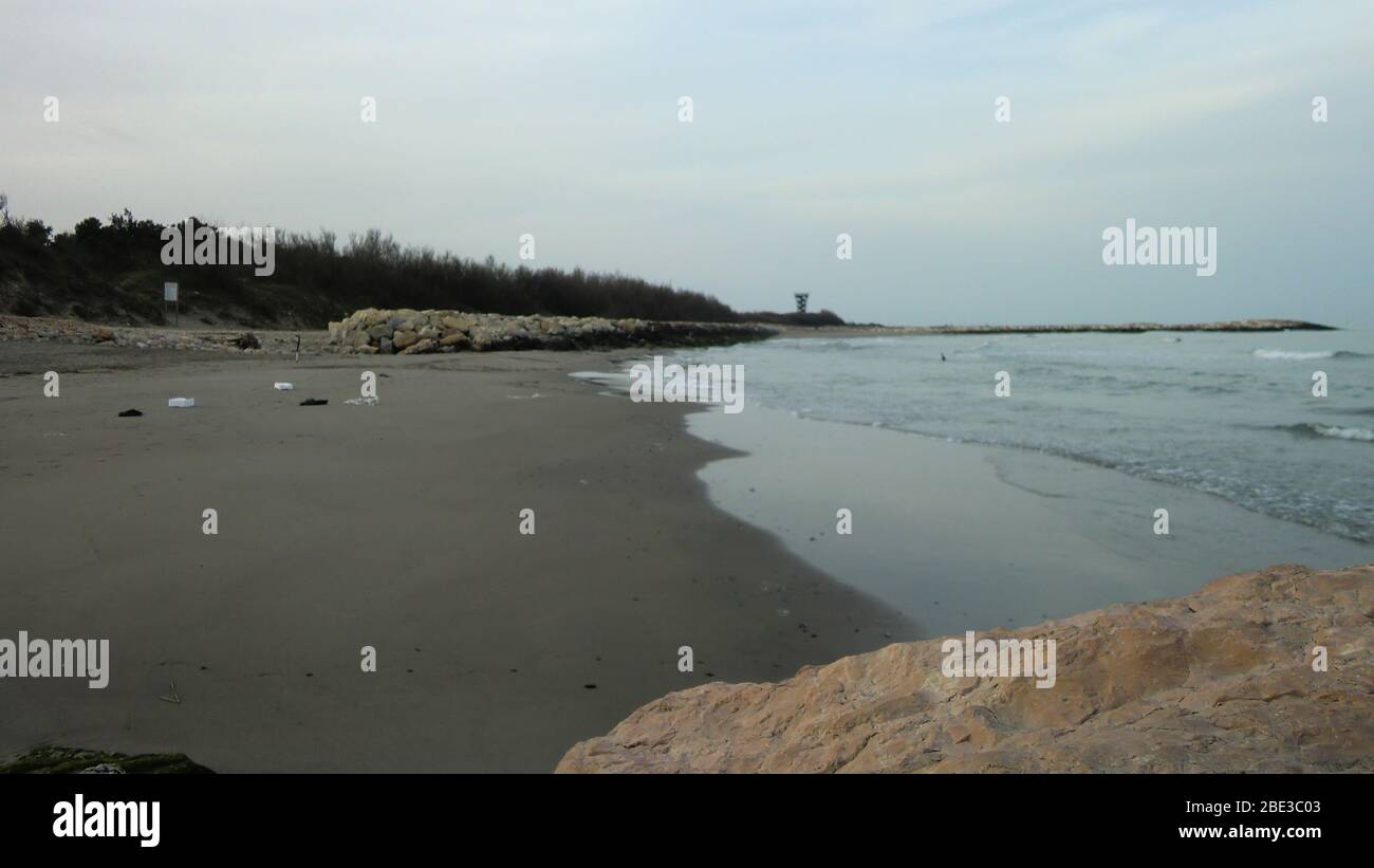 Rosolina Mare beach 16 Stock Photo - Alamy