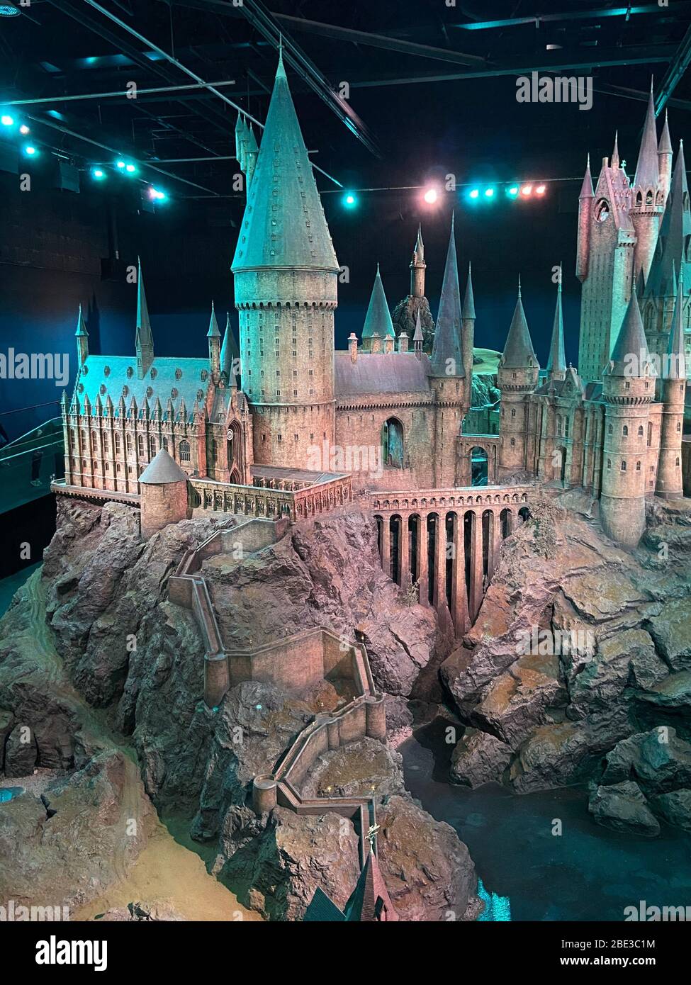 Hogwarts Model Warner Bros Studios High Resolution Stock Photography ...