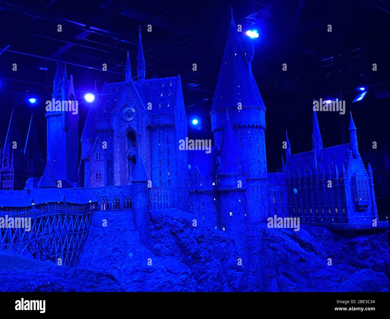 Hogwarts - Harry Potter WB Studio Tour Stock Photo - Alamy