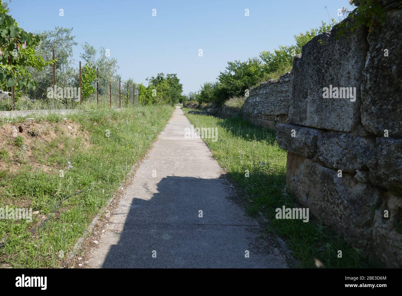 Archaeological Site of Dion Stock Photo - Alamy