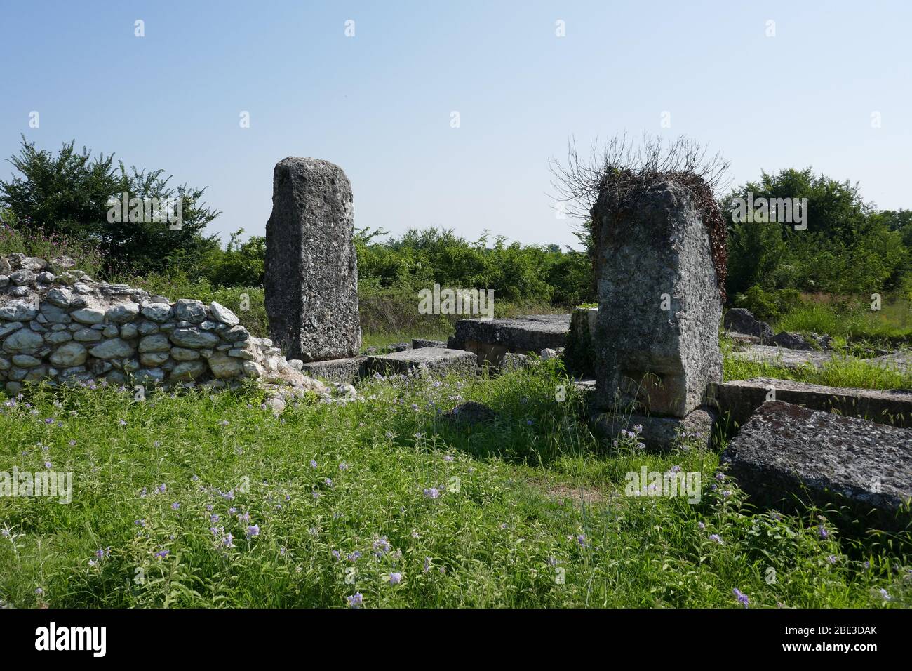 Archaeological Site of Dion Stock Photo - Alamy