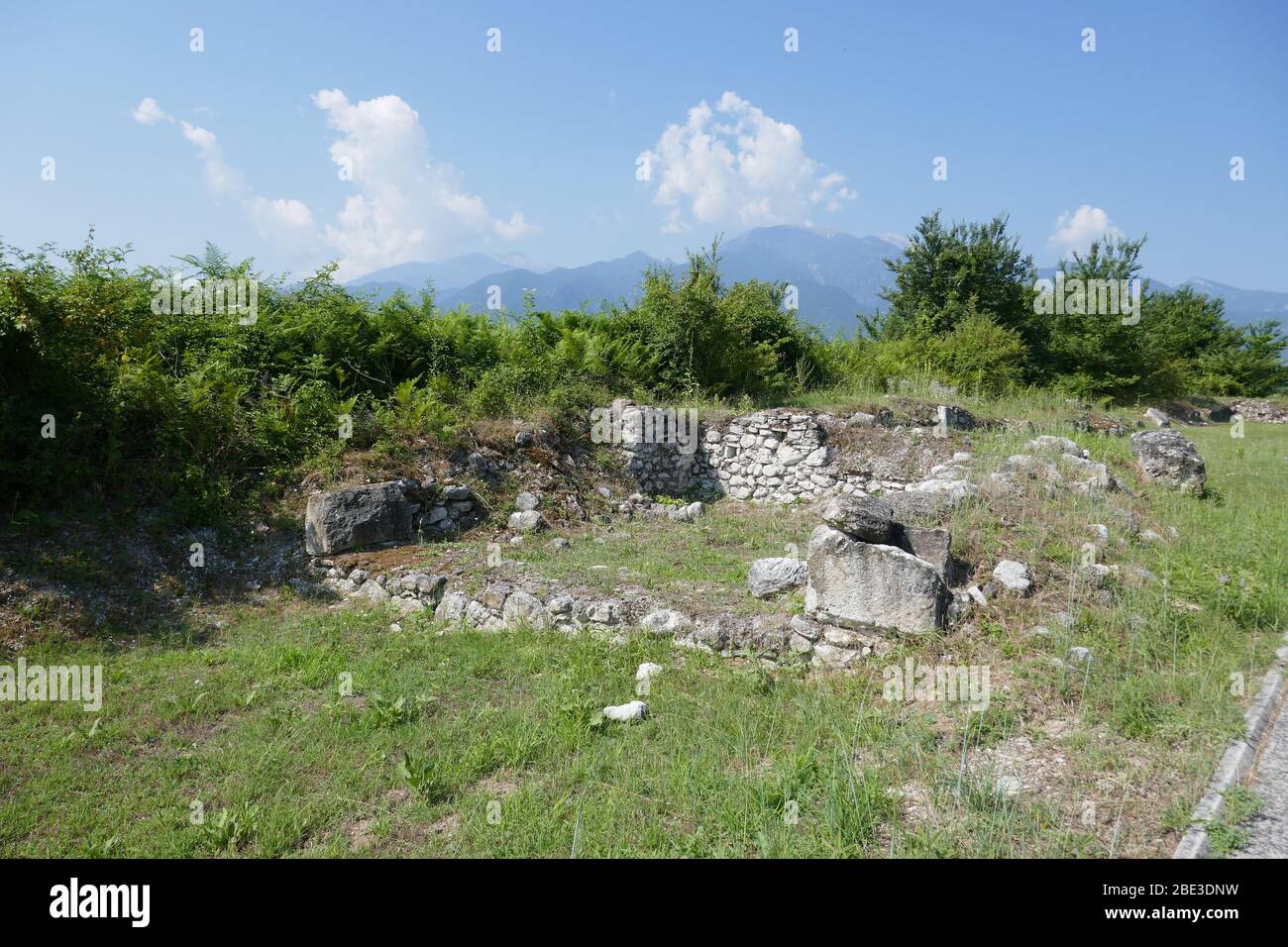 Archaeological Site of Dion Stock Photo - Alamy