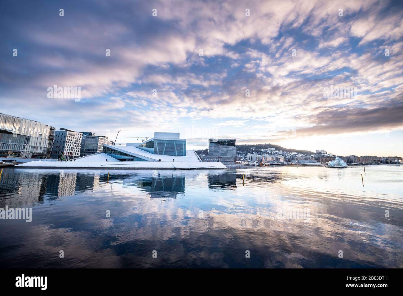 Oslo winter skyline hi-res stock photography and images - Alamy