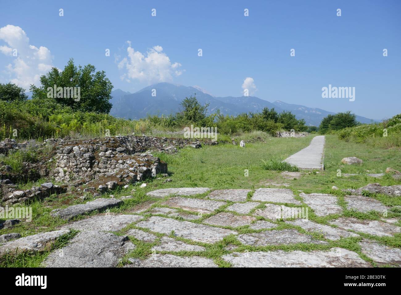 Archaeological Site of Dion Stock Photo - Alamy