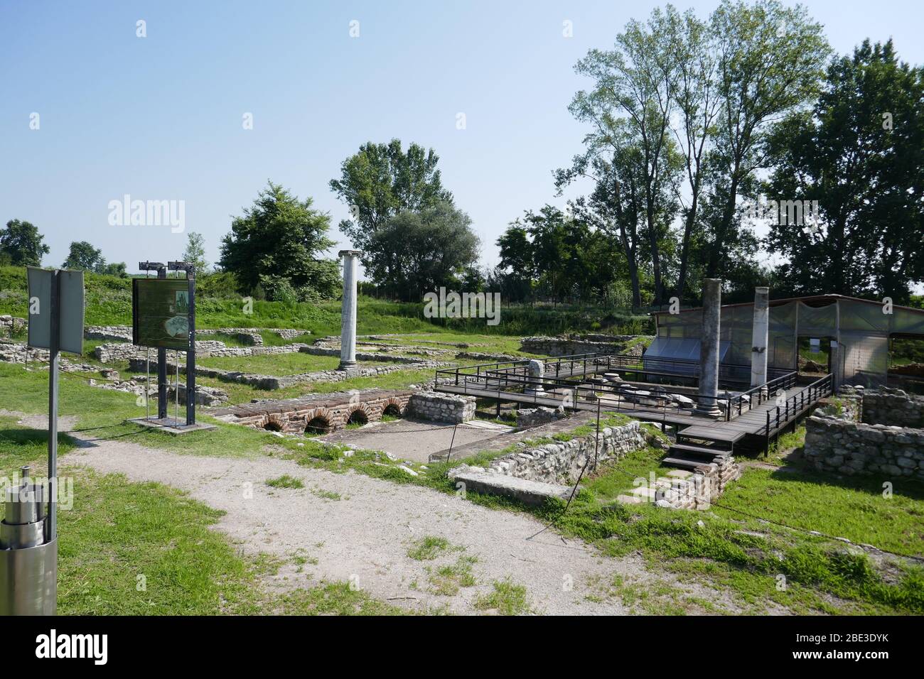 Archaeological Site of Dion Stock Photo - Alamy