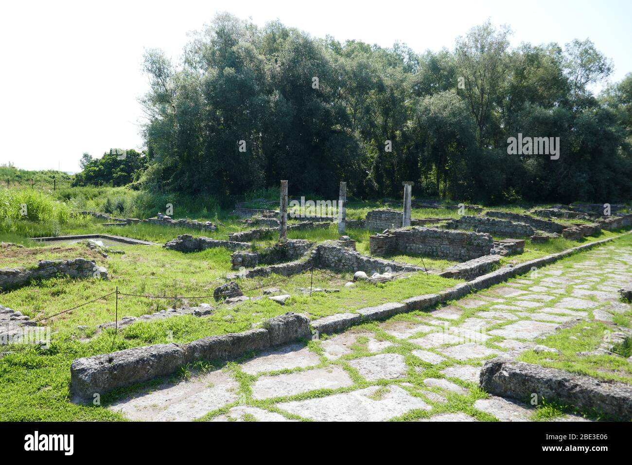 Archaeological Site of Dion Stock Photo - Alamy
