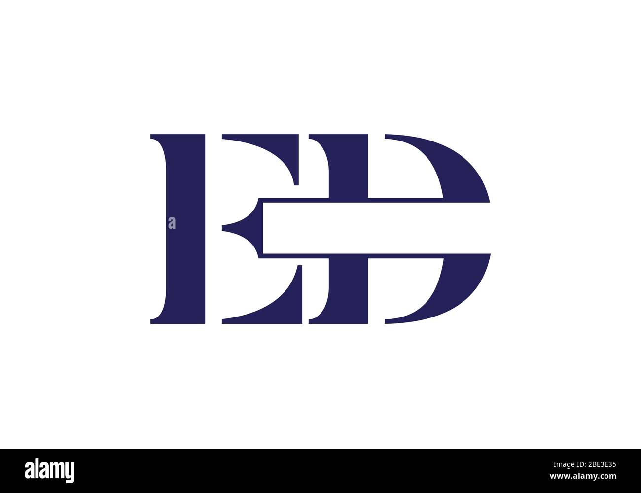 E D Initial Letter Logo design vector template, Graphic Alphabet Symbol ...