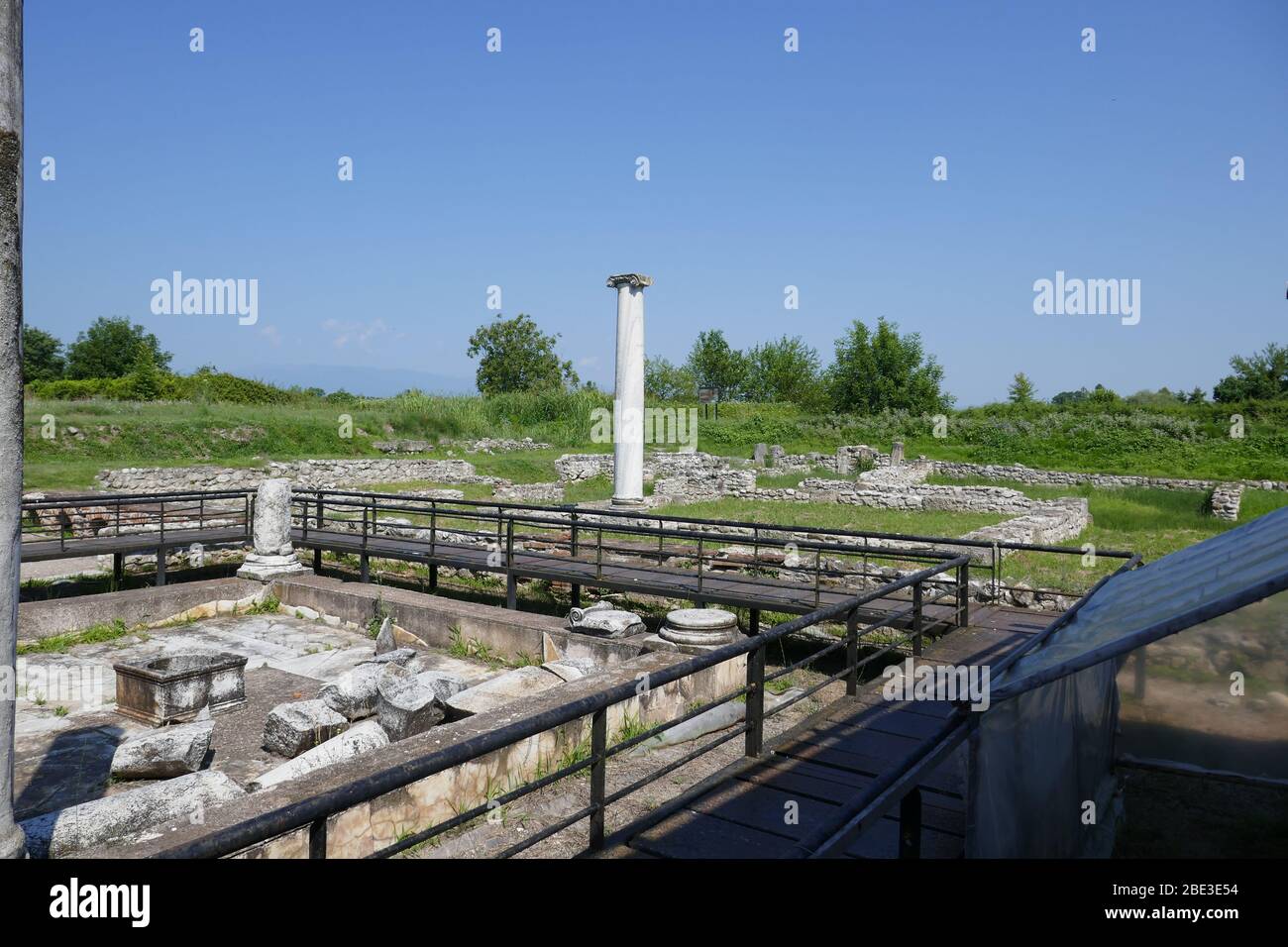 Archaeological Site of Dion Stock Photo - Alamy