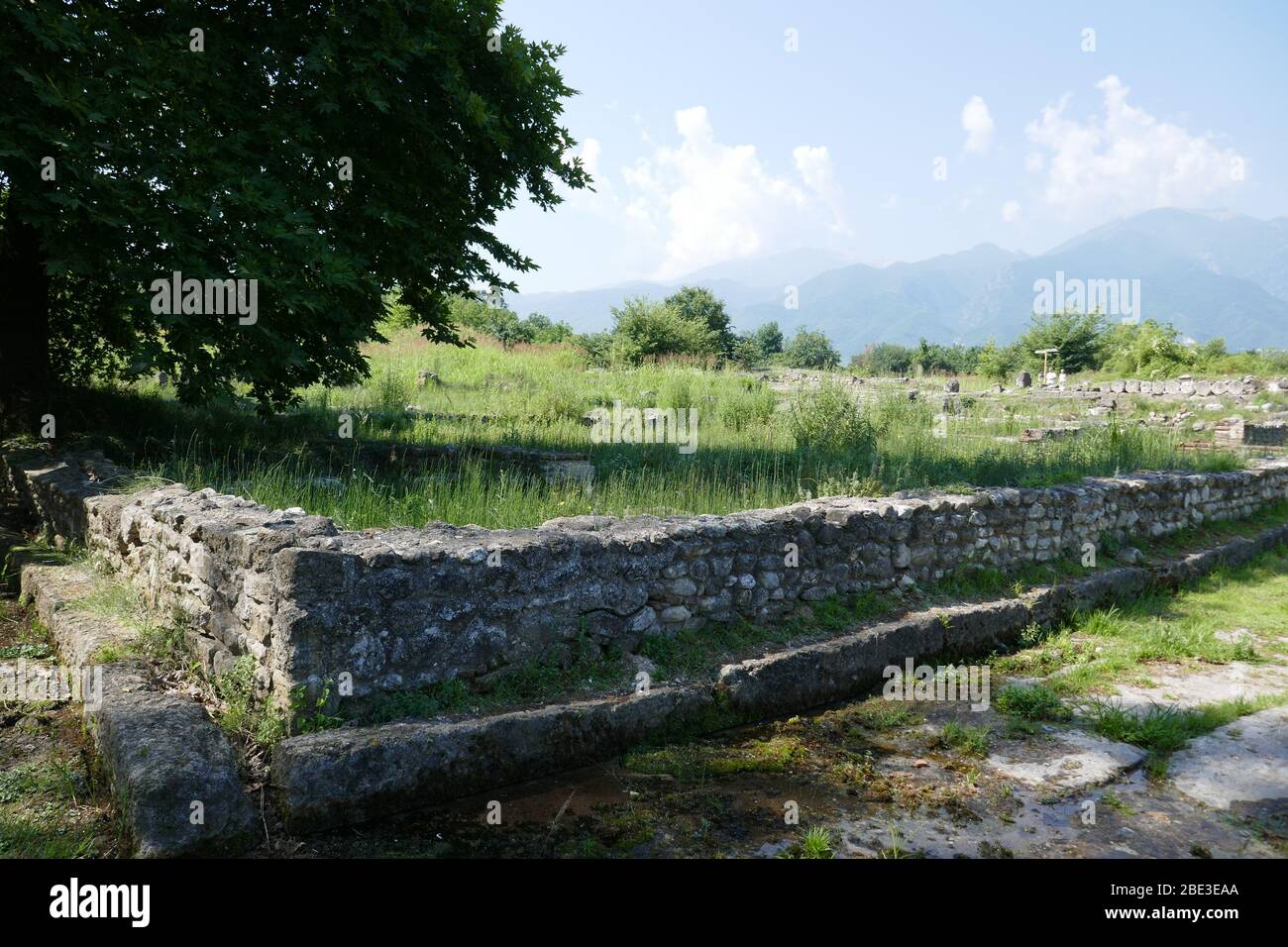 Archaeological Site of Dion Stock Photo - Alamy