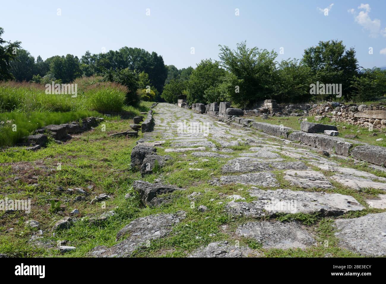Archaeological Site of Dion Stock Photo - Alamy