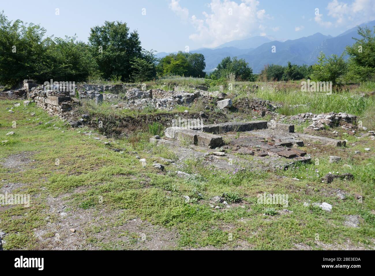 Archaeological Site of Dion Stock Photo - Alamy