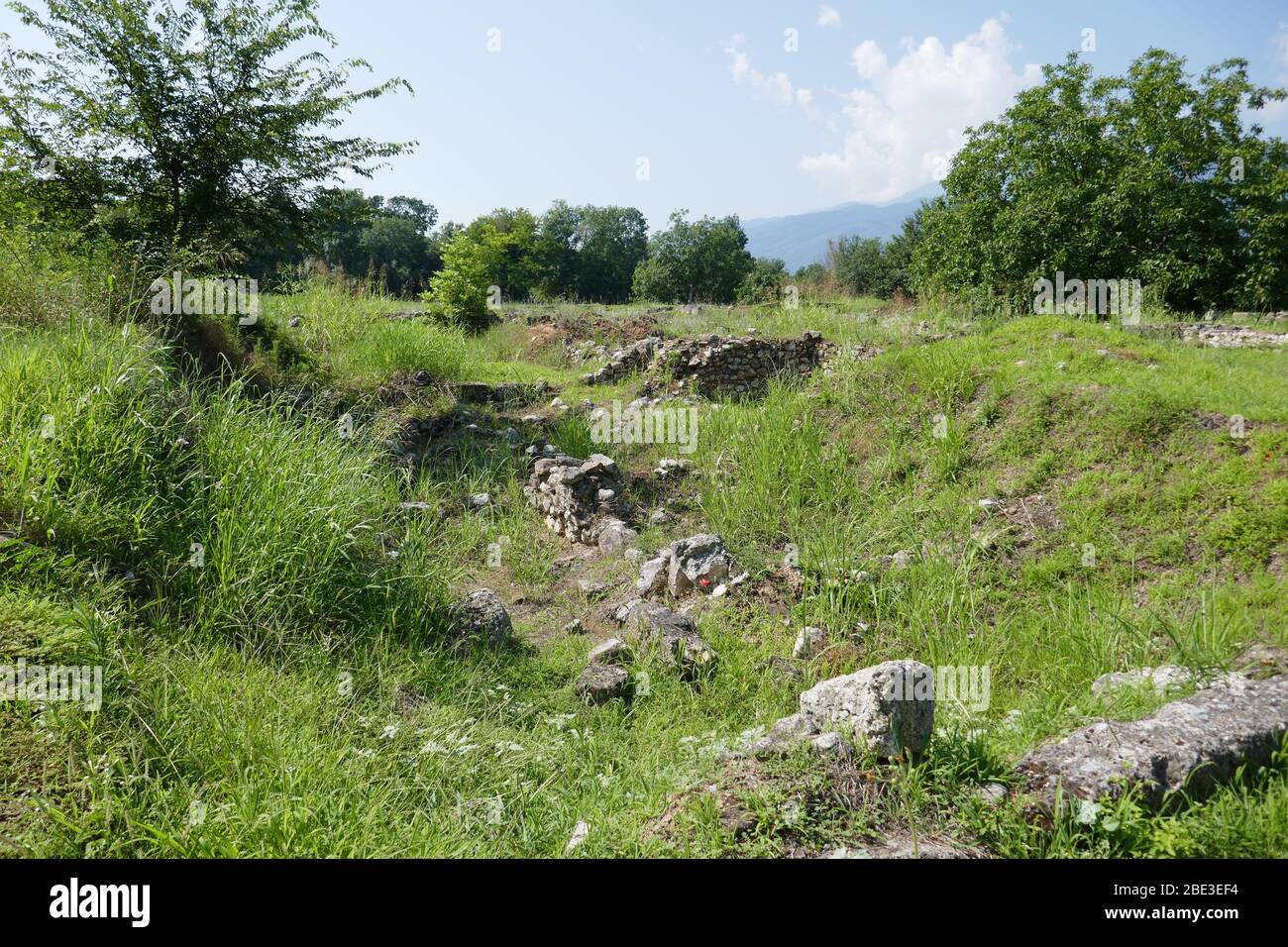 Archaeological Site of Dion Stock Photo - Alamy