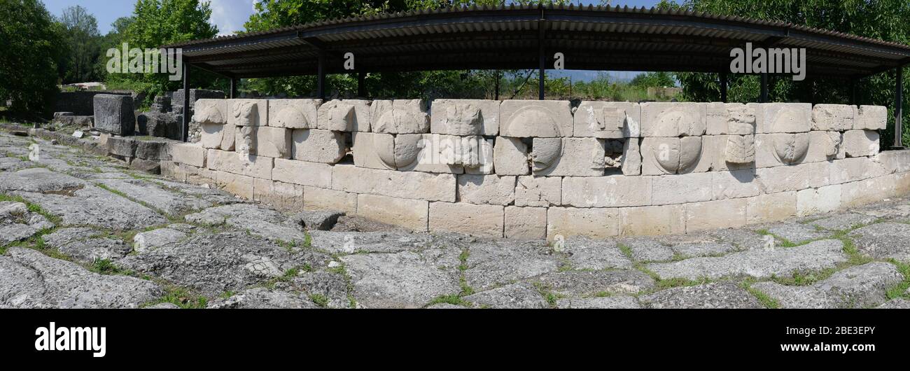 Archaeological Site of Dion Stock Photo - Alamy