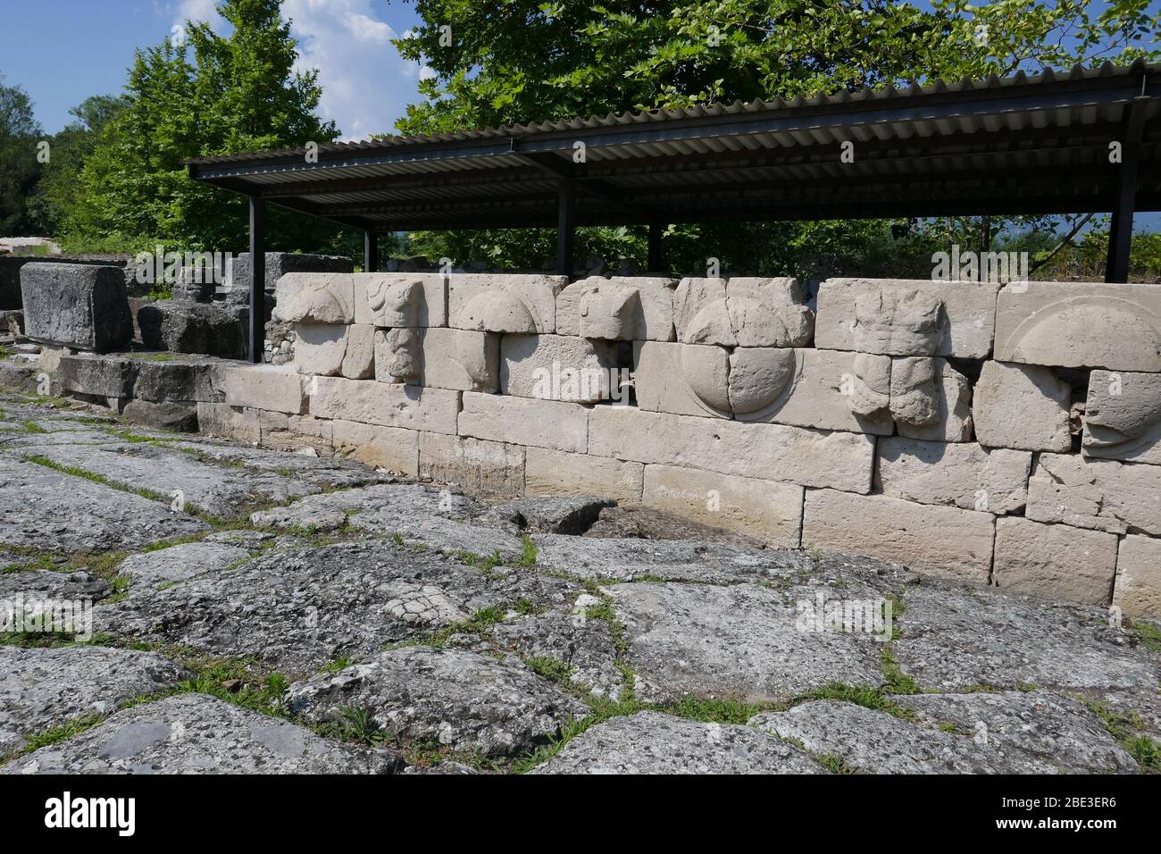 Dion archaeological museum greece hi-res stock photography and images ...