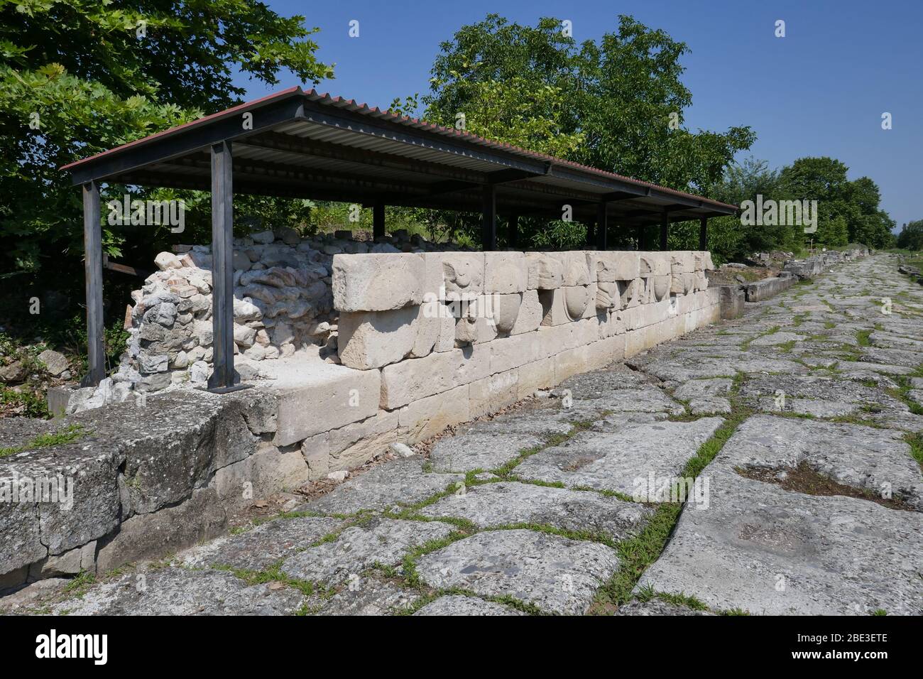 Archaeological Site of Dion Stock Photo - Alamy