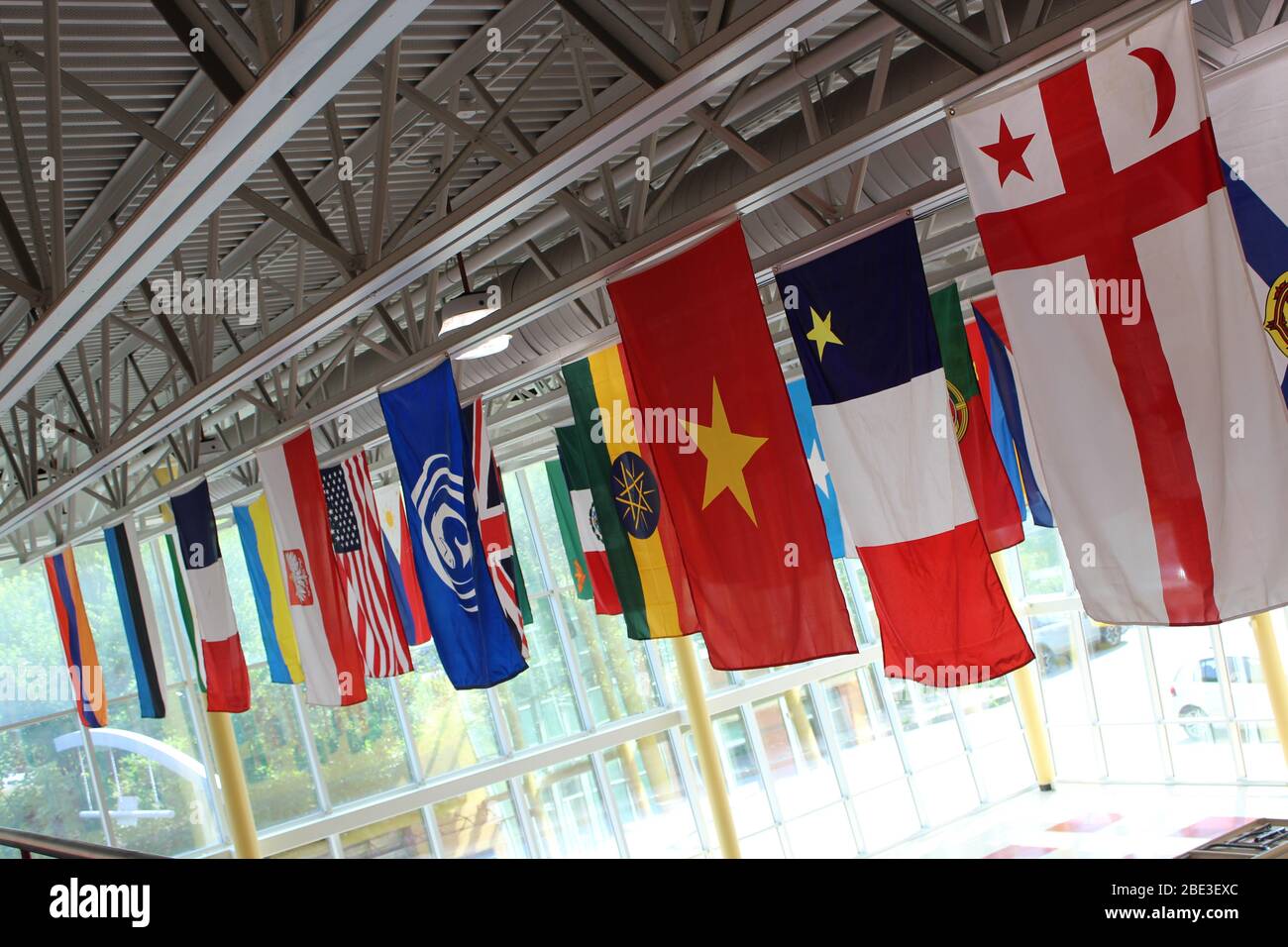 Commonwealth countries flags hi-res stock photography and images - Alamy