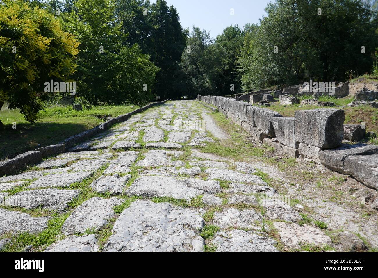 Archaeological Site of Dion Stock Photo - Alamy