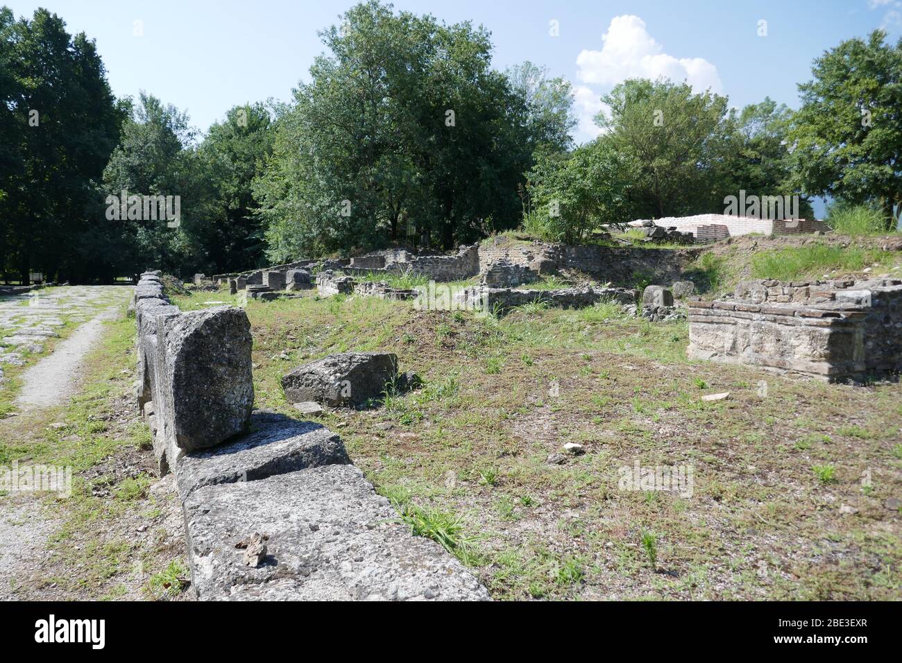 Archaeological Site of Dion Stock Photo - Alamy