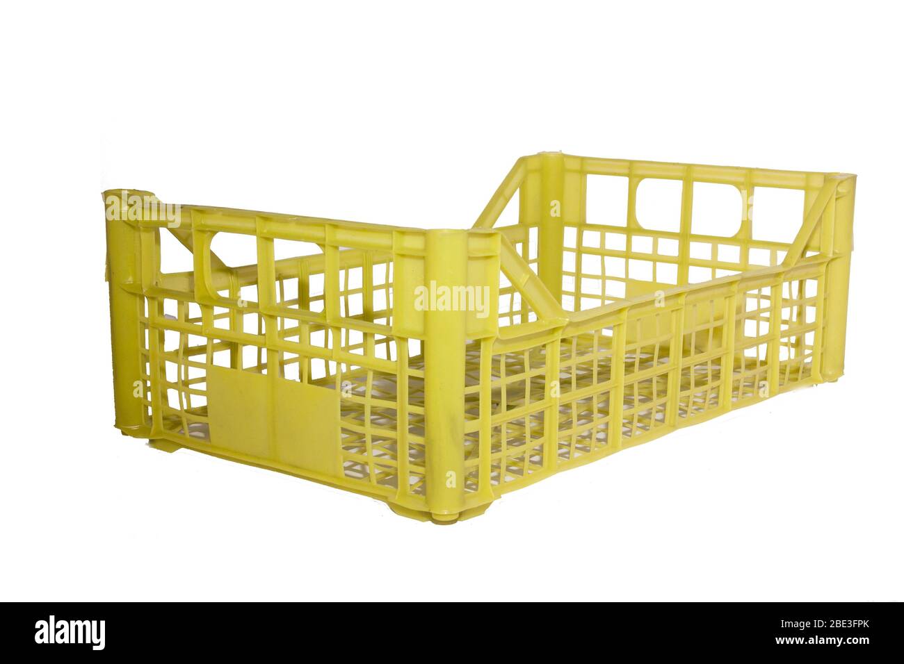 Green plastic crate Cut Out Stock Images & Pictures - Alamy