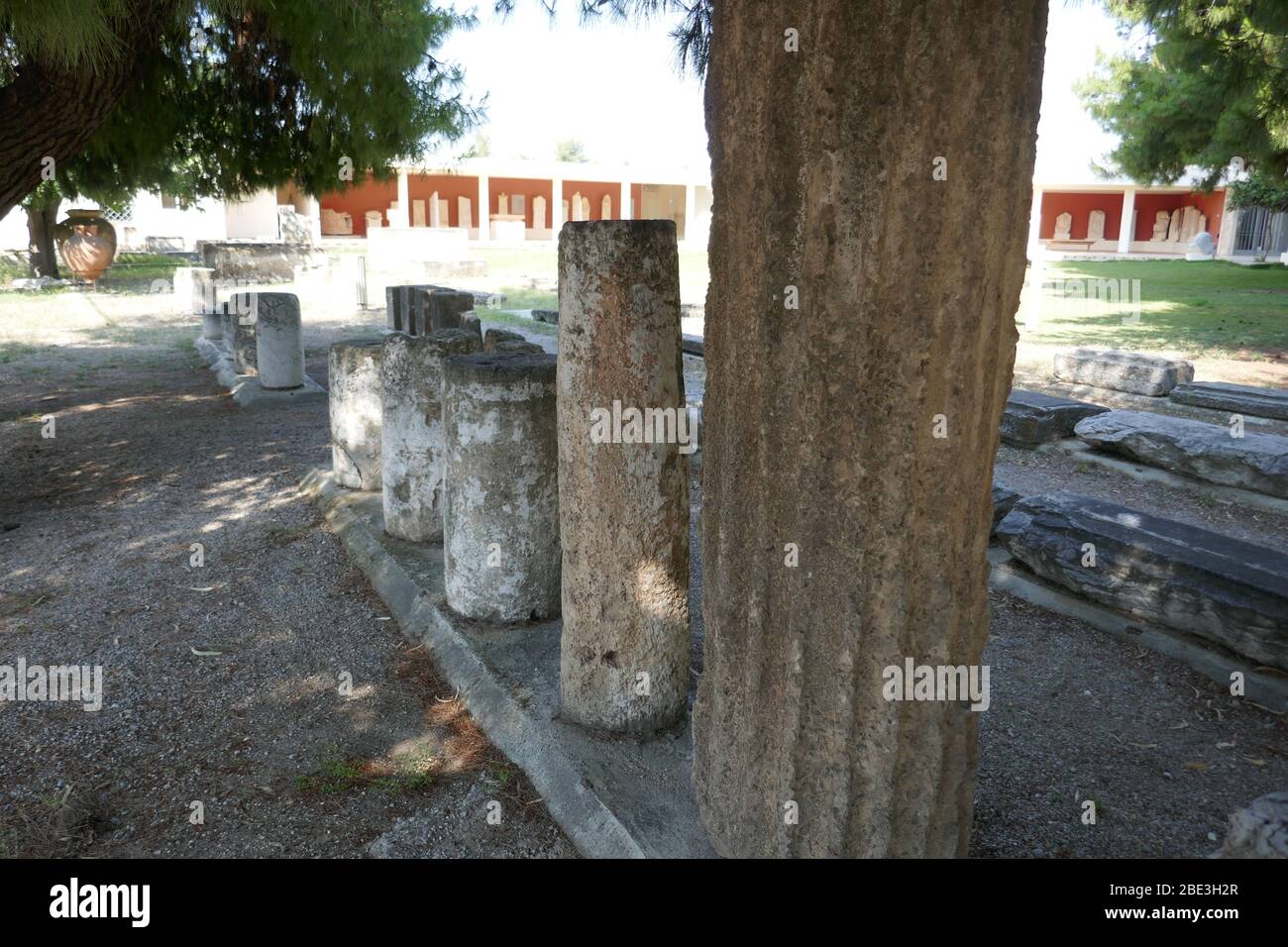 Archaeological Site of Eretria Stock Photo - Alamy