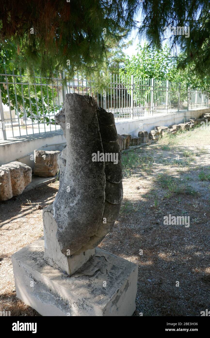 Archaeological Site of Eretria Stock Photo - Alamy