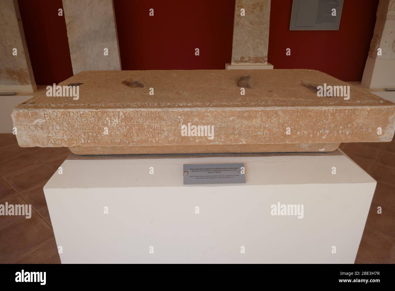 Archaeological Site of Eretria Stock Photo - Alamy