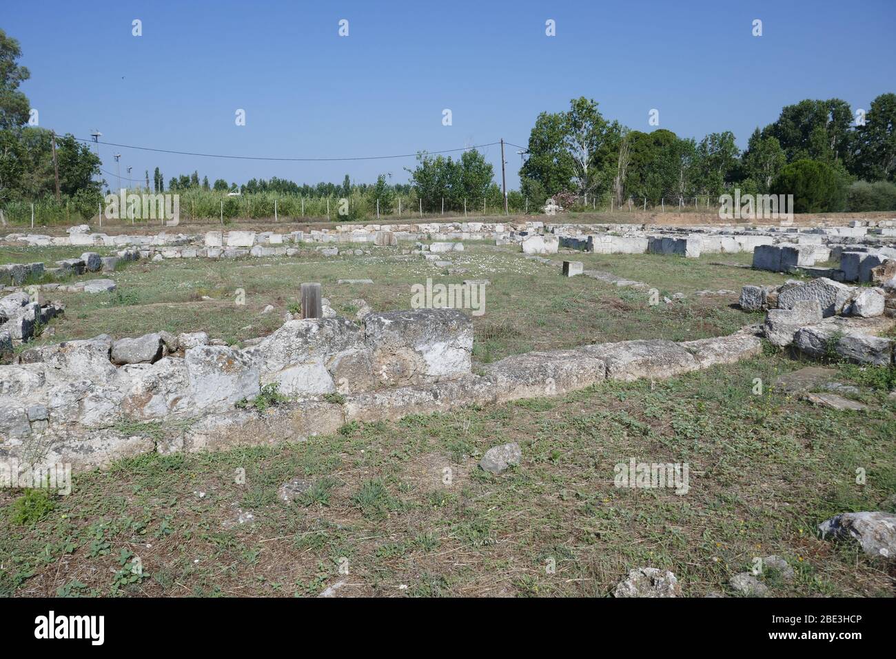 Archaeological Site of Eretria Stock Photo - Alamy