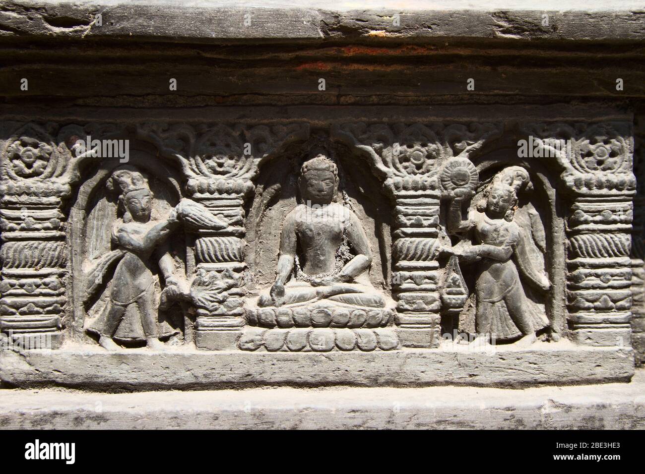 Nepal, Kathmandu, Buddhist, Seto Machhendranath, Siddhidas Marg, Temple ...