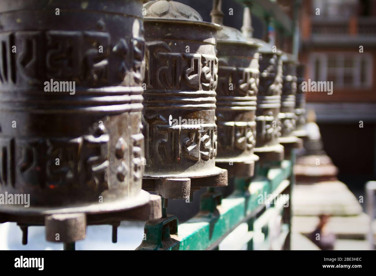 Nepal, Kathmandu, Buddhist, Temple, Stupa, Kaathe Swyambhu Shee: Gha ...