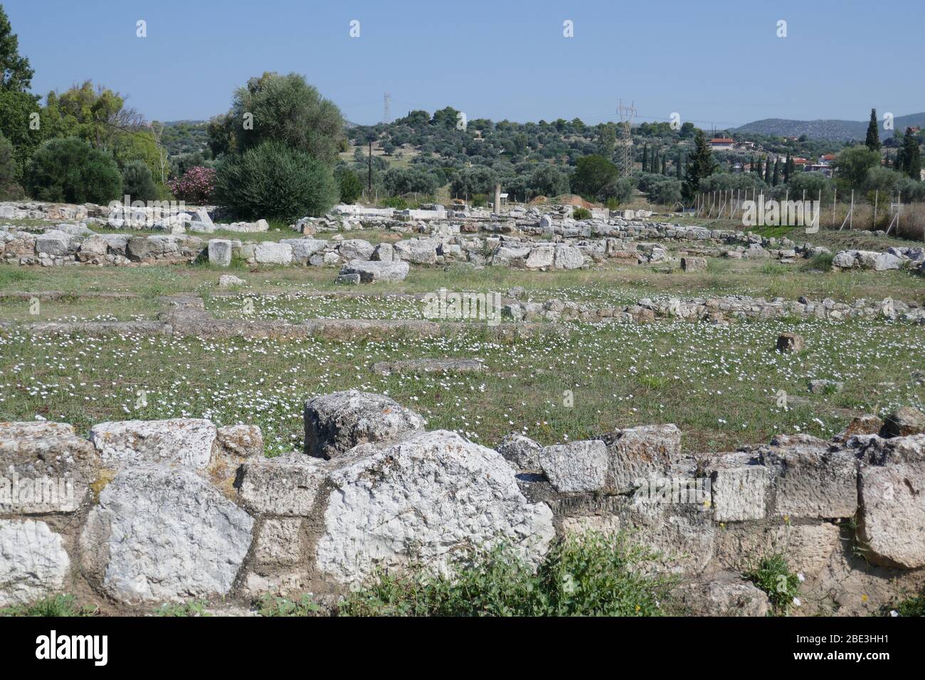 Archaeological Site of Eretria Stock Photo - Alamy