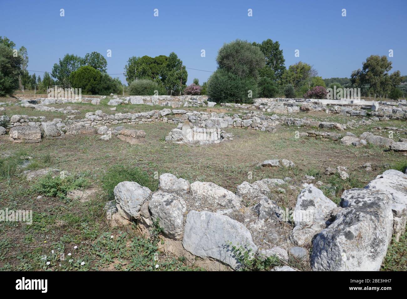 Archaeological Site of Eretria Stock Photo - Alamy