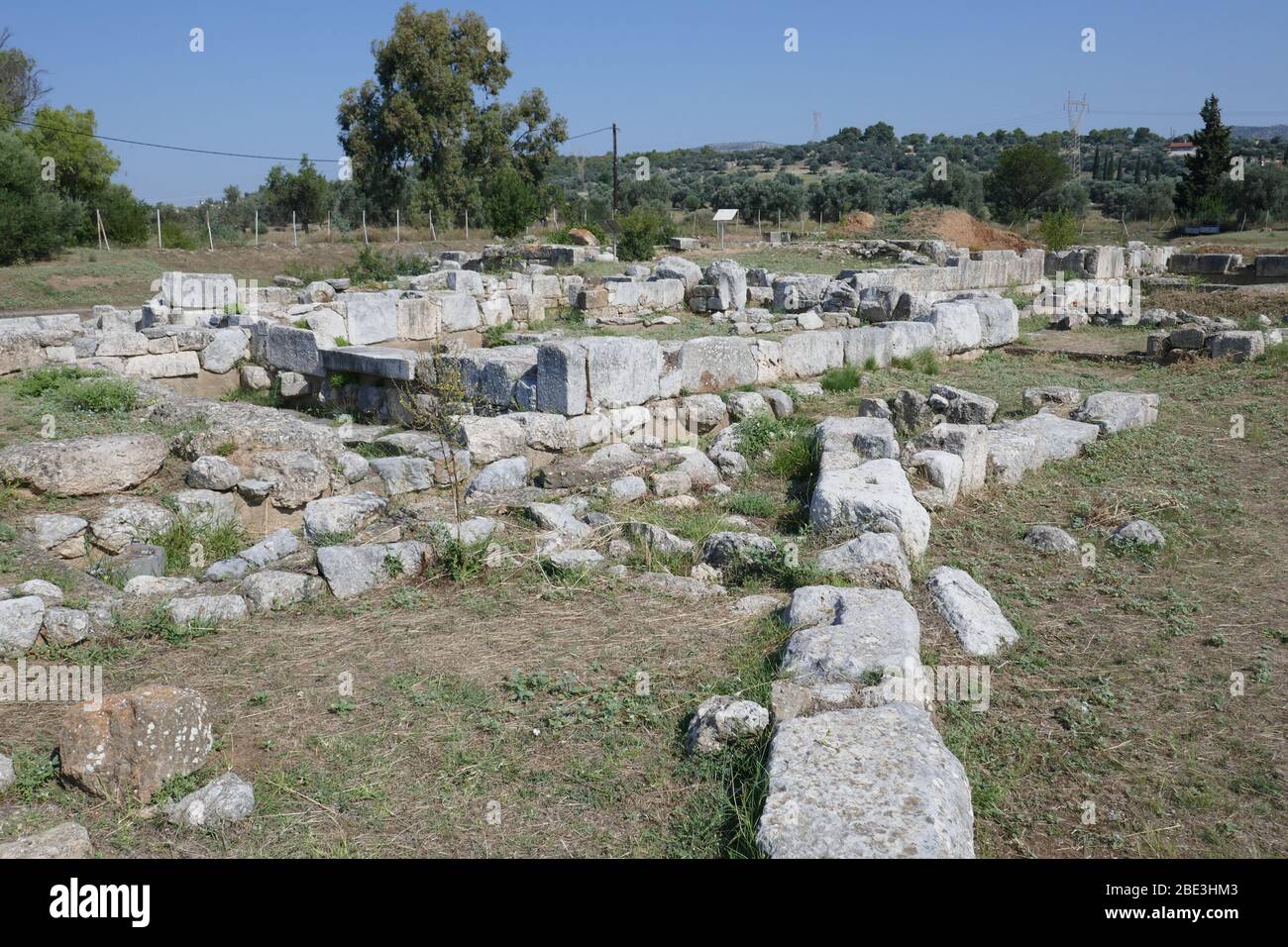 Archaeological Site of Eretria Stock Photo - Alamy