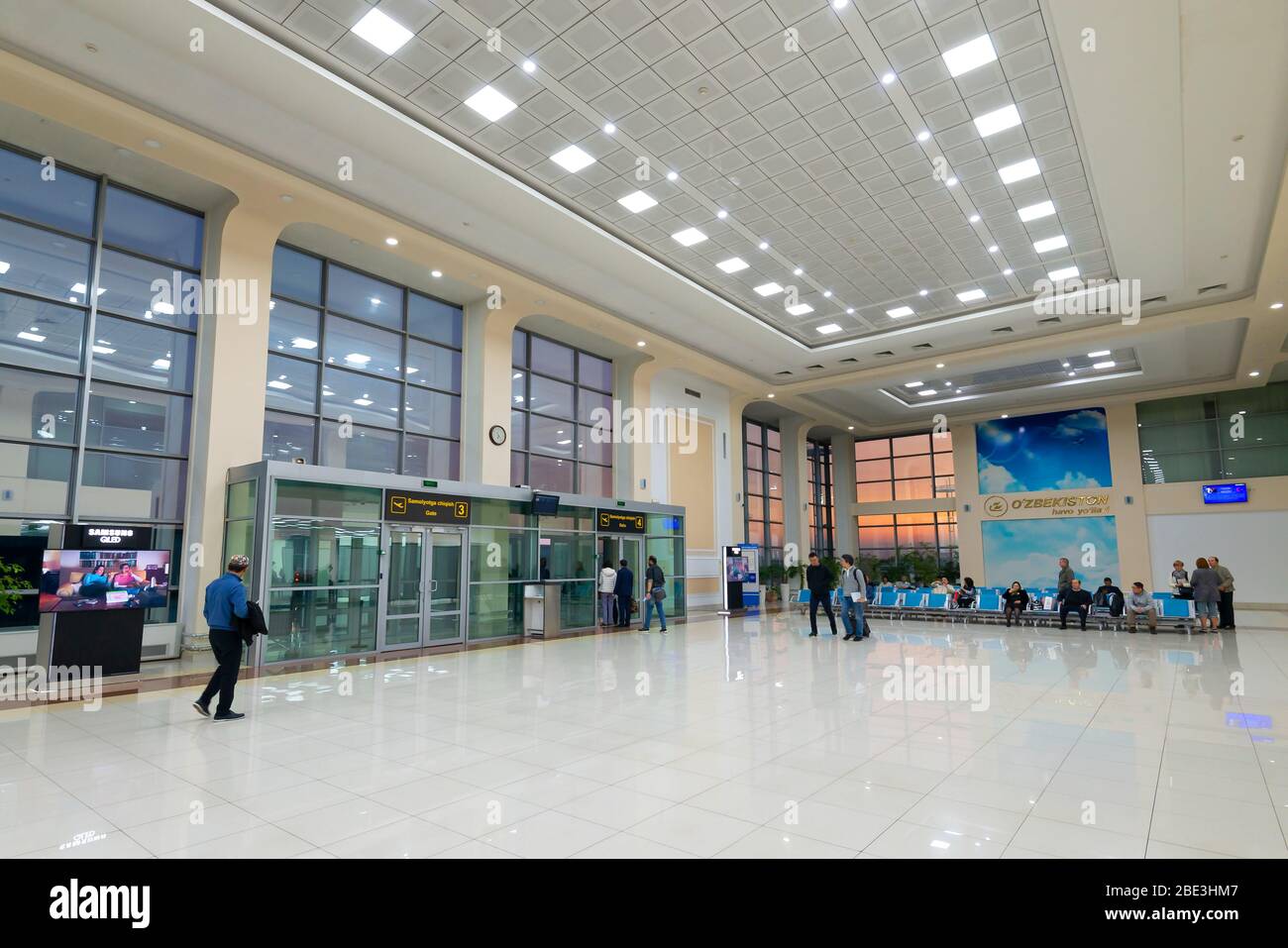 Interior Of Islam Karimov Tashkent Airport Domestic Terminal Few interior-of-islam-karimov-tashkent-airport-domestic-terminal-few