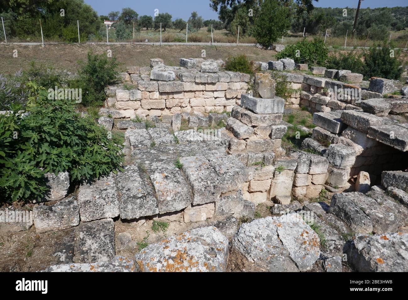 Archaeological Site of Eretria Stock Photo - Alamy