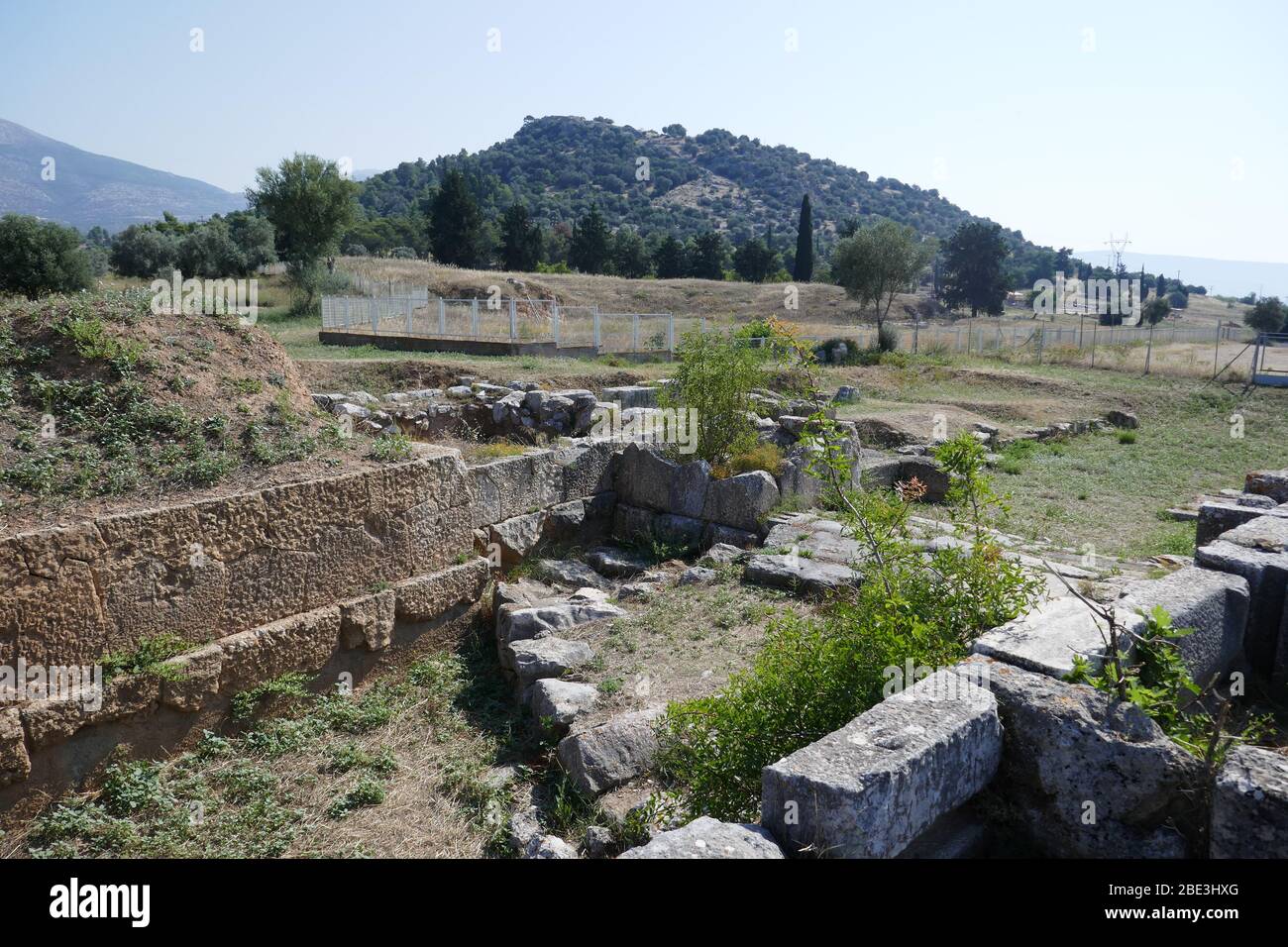 Archaeological Site of Eretria Stock Photo - Alamy