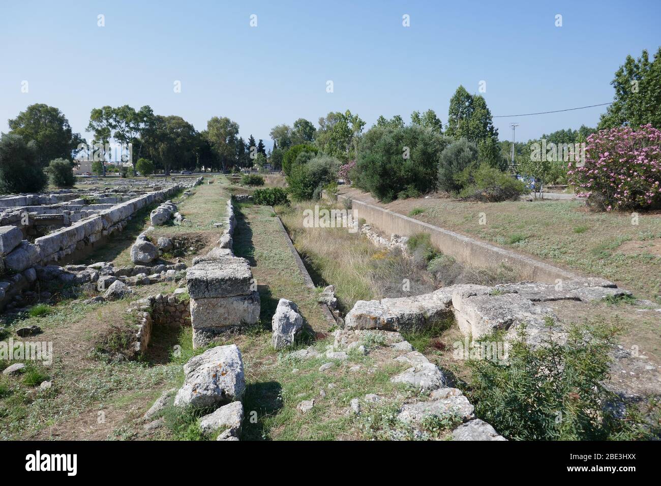 Archaeological Site of Eretria Stock Photo - Alamy