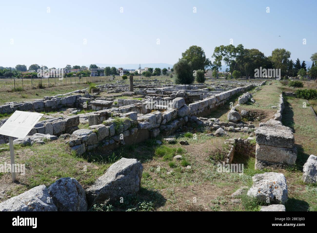 Archaeological Site of Eretria Stock Photo - Alamy
