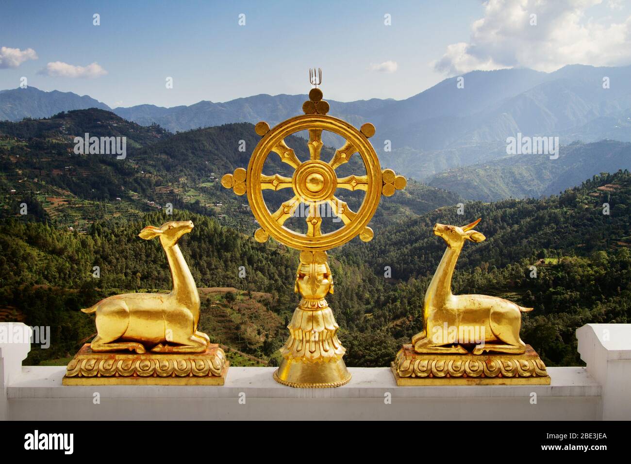 Dharma chakra hi-res stock photography and images - Alamy