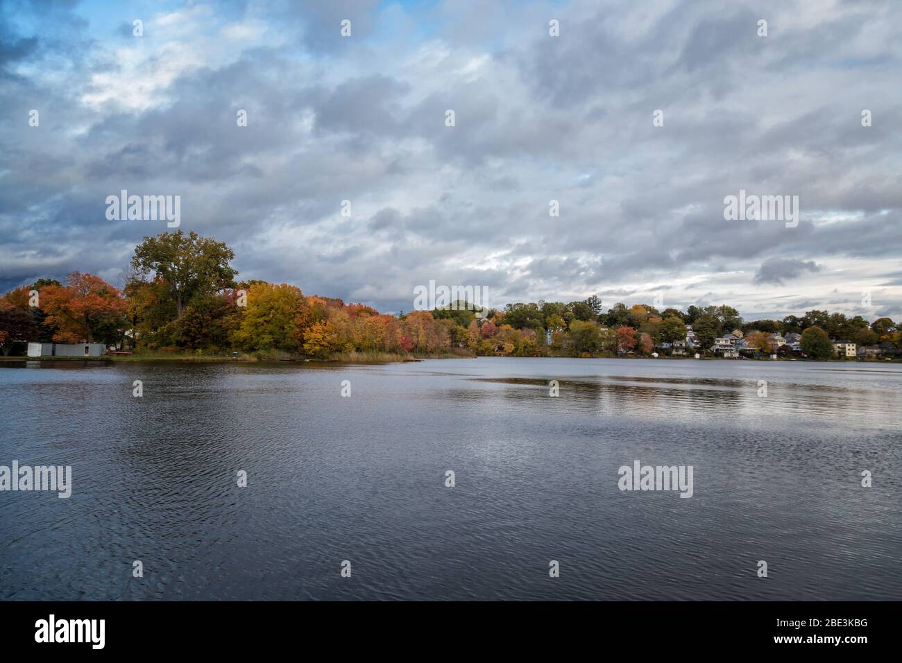 A Fall Scene in Worcester Massachusetts Stock Photo - Alamy