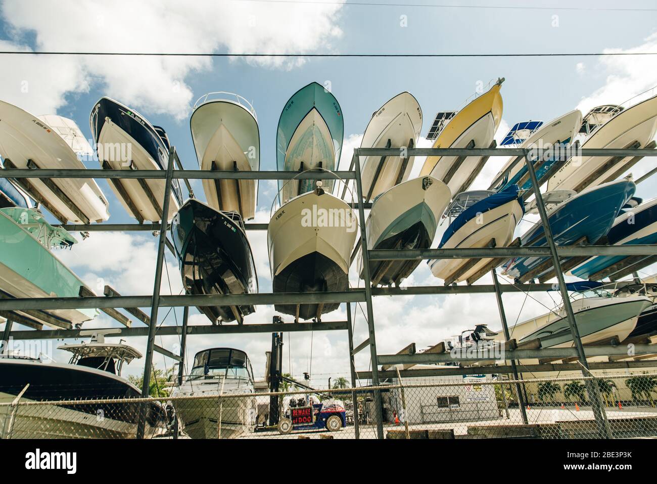 Boat Storage In Miami High Resolution Stock Photography and Images - Alamy