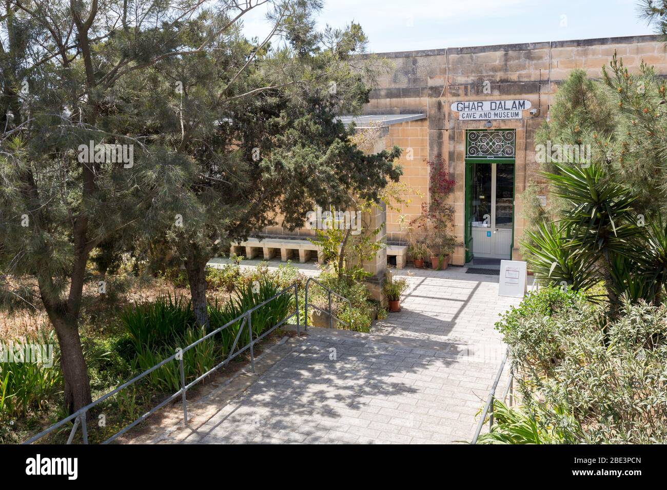 Ghar Dalam, archeological cave and museum, Malta Stock Photo - Alamy