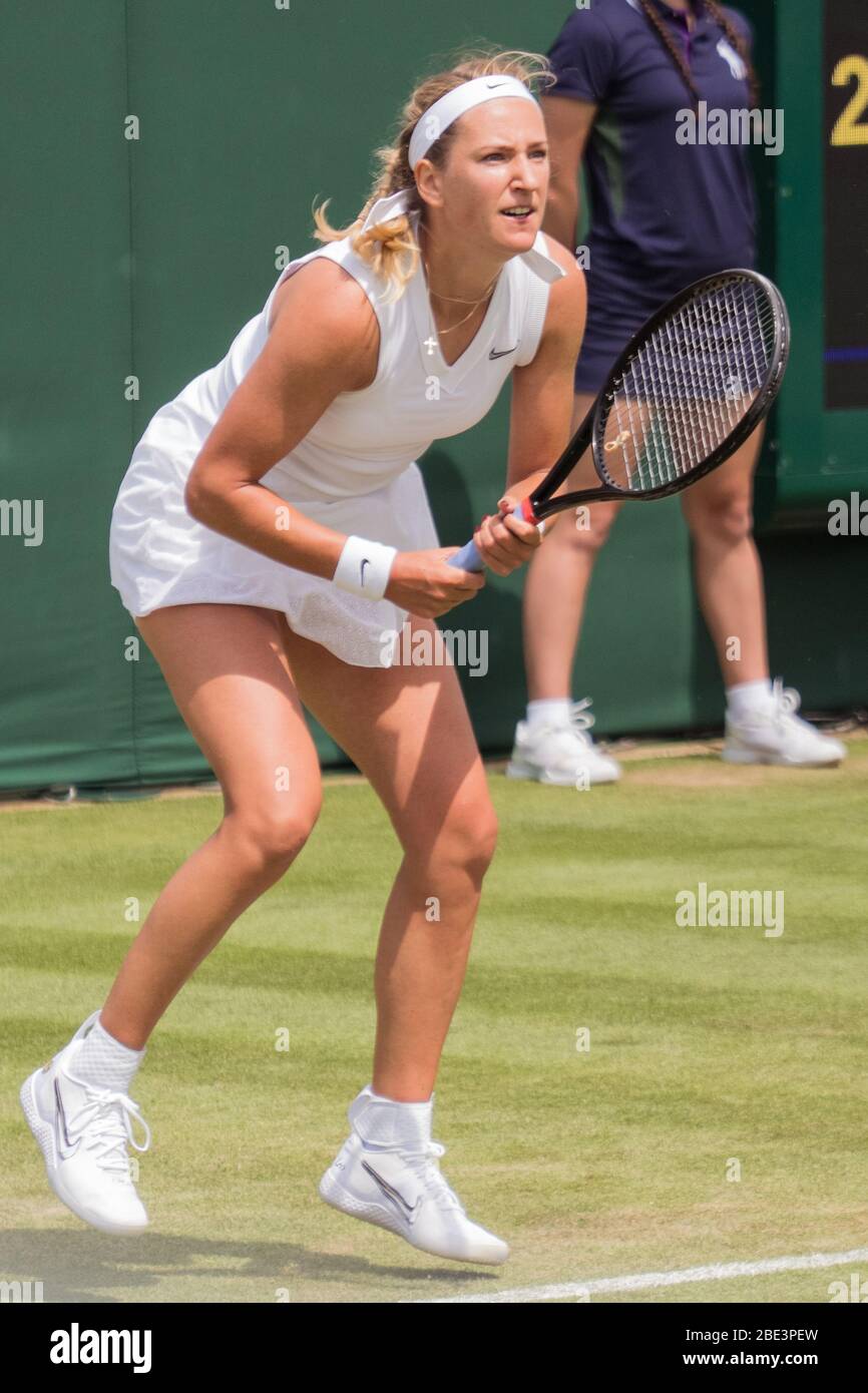 Victoria Azarenka at Wimbledon 2019 Stock Photo - Alamy