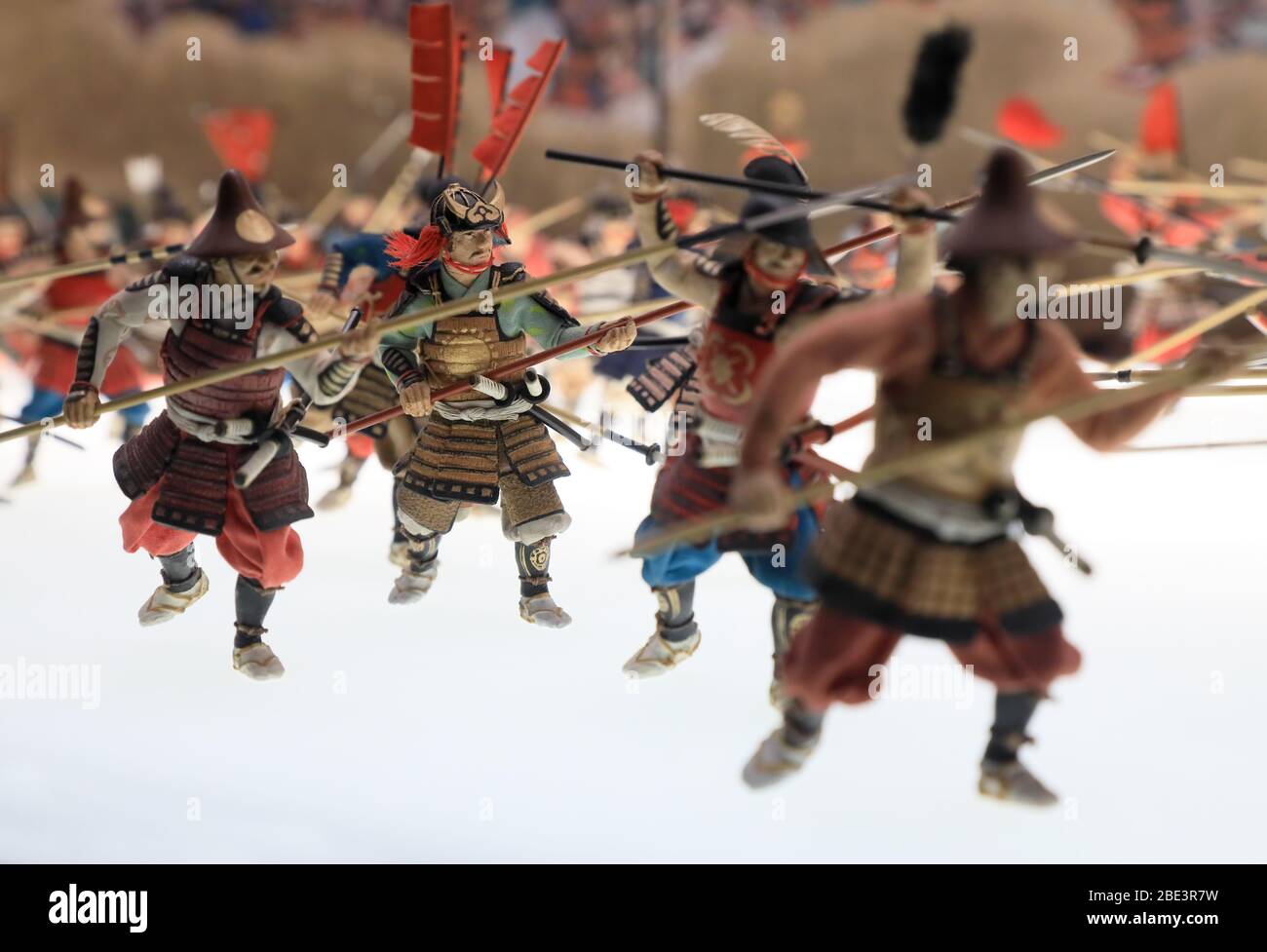 Osaka, Japan - 28 Dec 2019: Historic reconstruction of ancient japanese ...