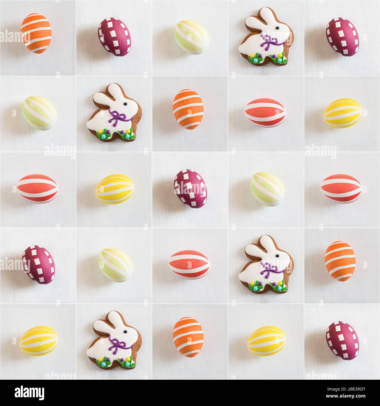 Collage of traditional attributes of the ritual of the spring holiday ...