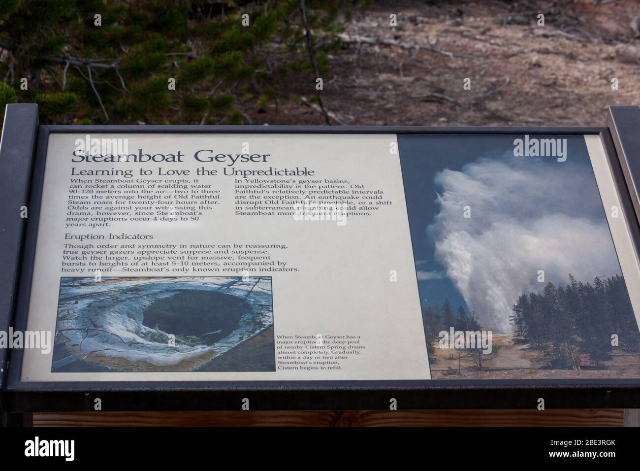 Steamboat geyser hi-res stock photography and images - Alamy