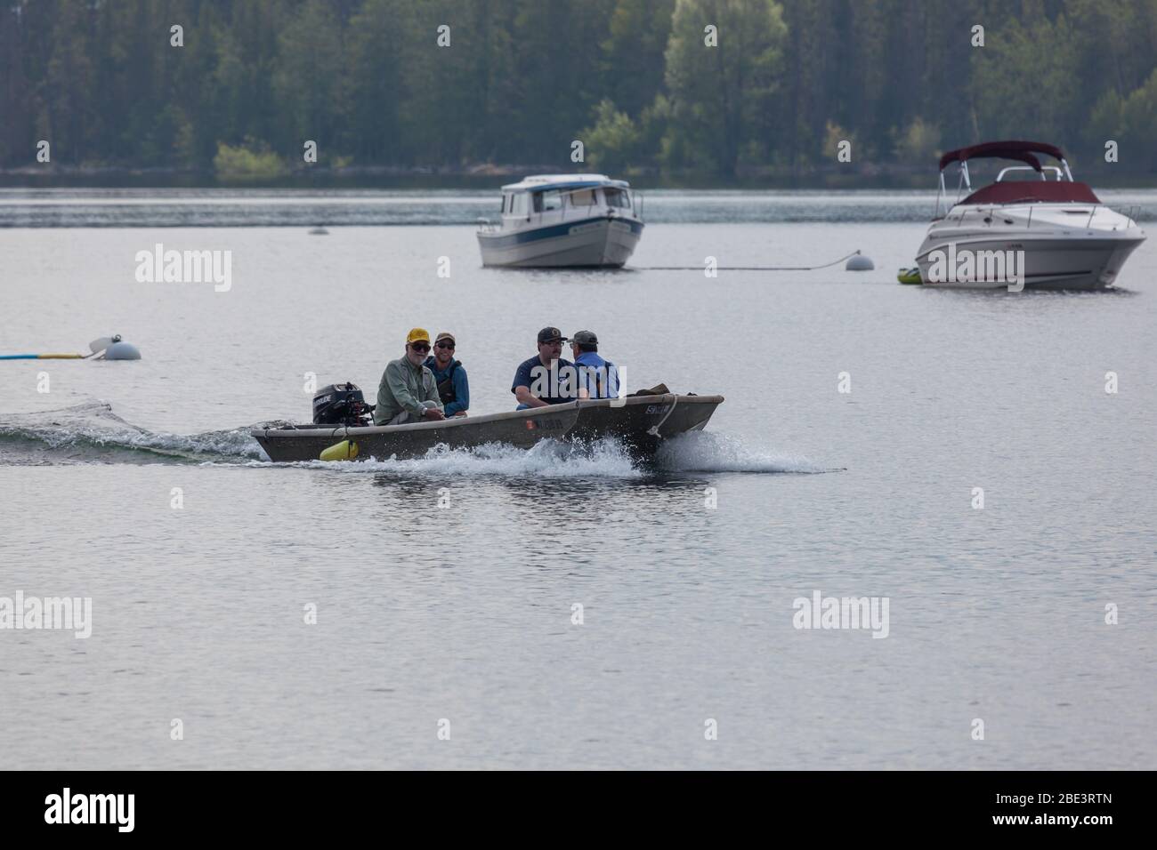 Colter bay marina on jackson hi-res stock photography and images - Alamy