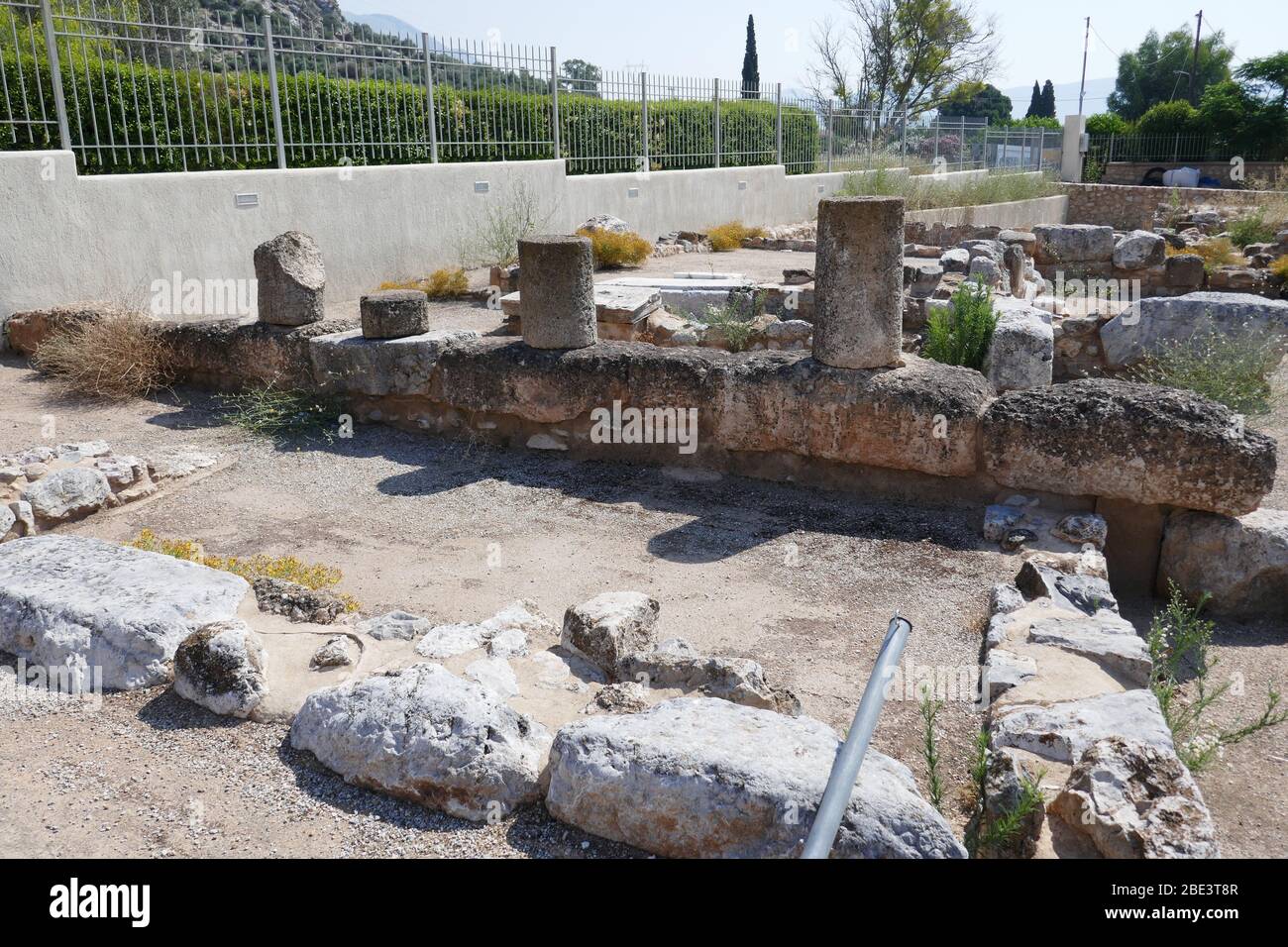 Archaeological Site of Eretria Stock Photo - Alamy