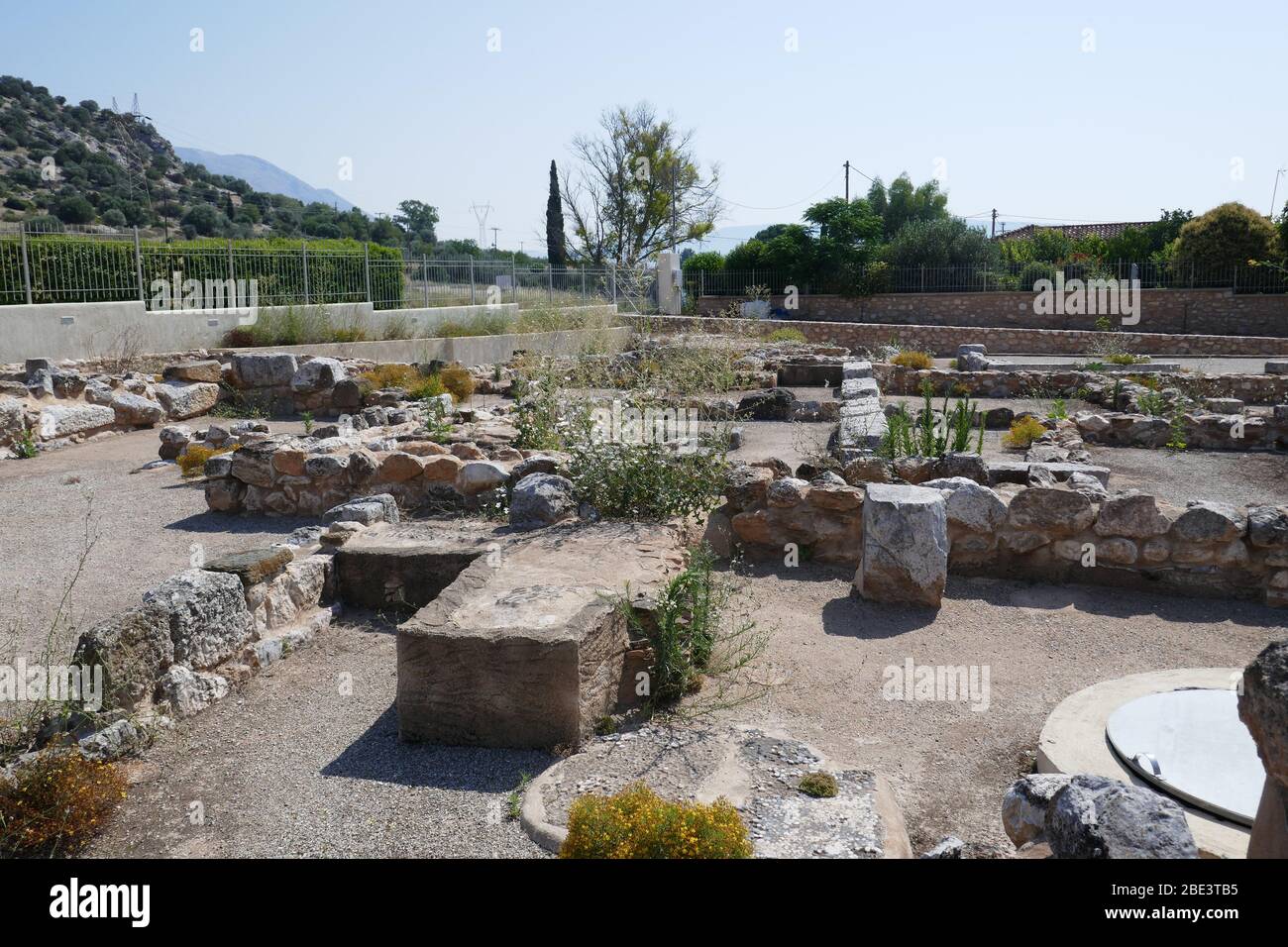Archaeological Site of Eretria Stock Photo - Alamy