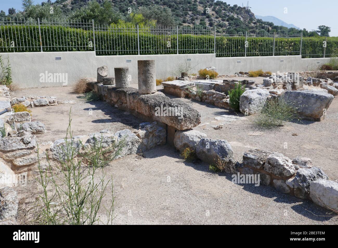 Archaeological Site of Eretria Stock Photo - Alamy